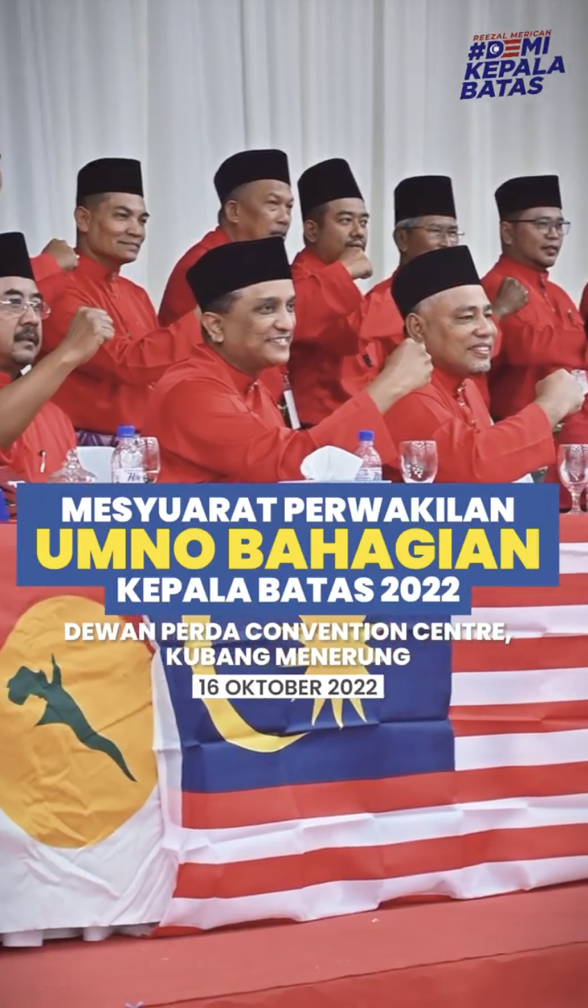 Mesyuarat Perwakilan UMNO bahagian Kepala Batas 2022 – Negara News